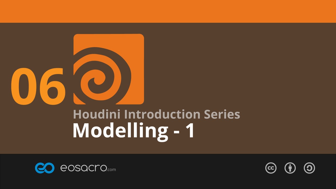 Houdini Intro 06 Modelling 1 Sidefx